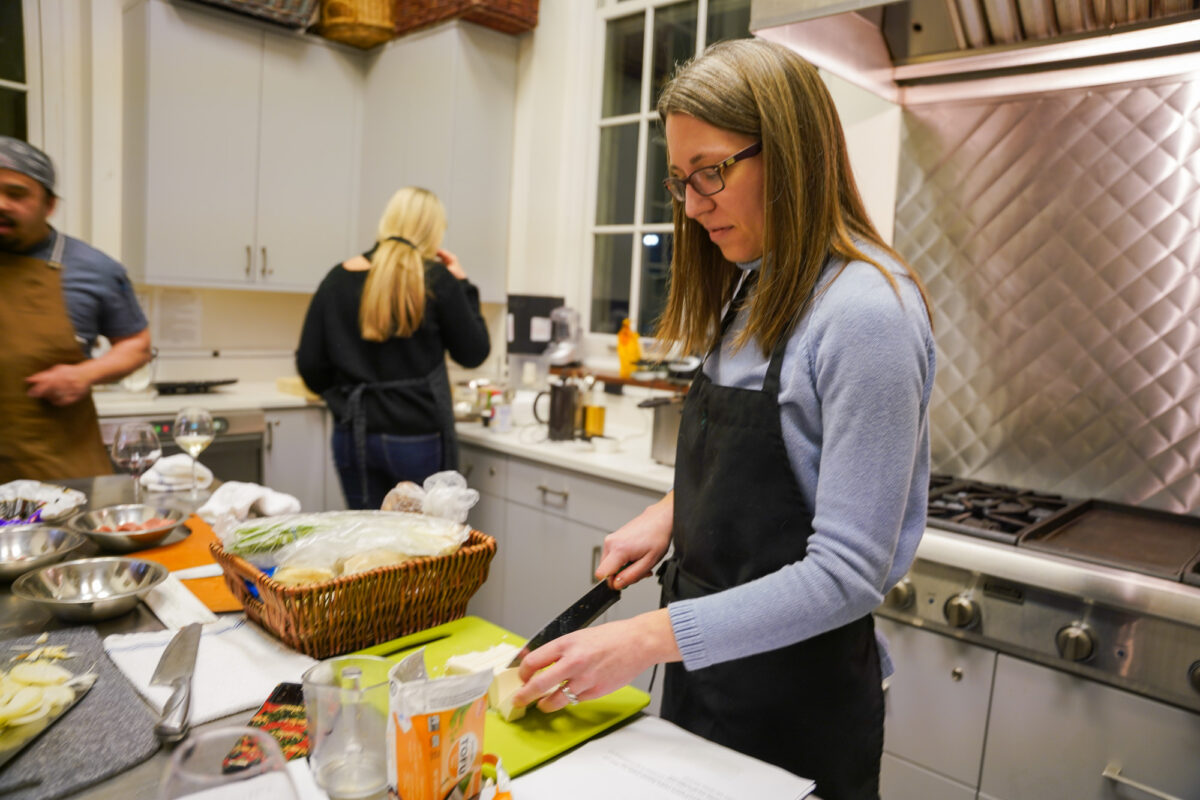 Cooking International Food at Sweetwater Center for the Arts