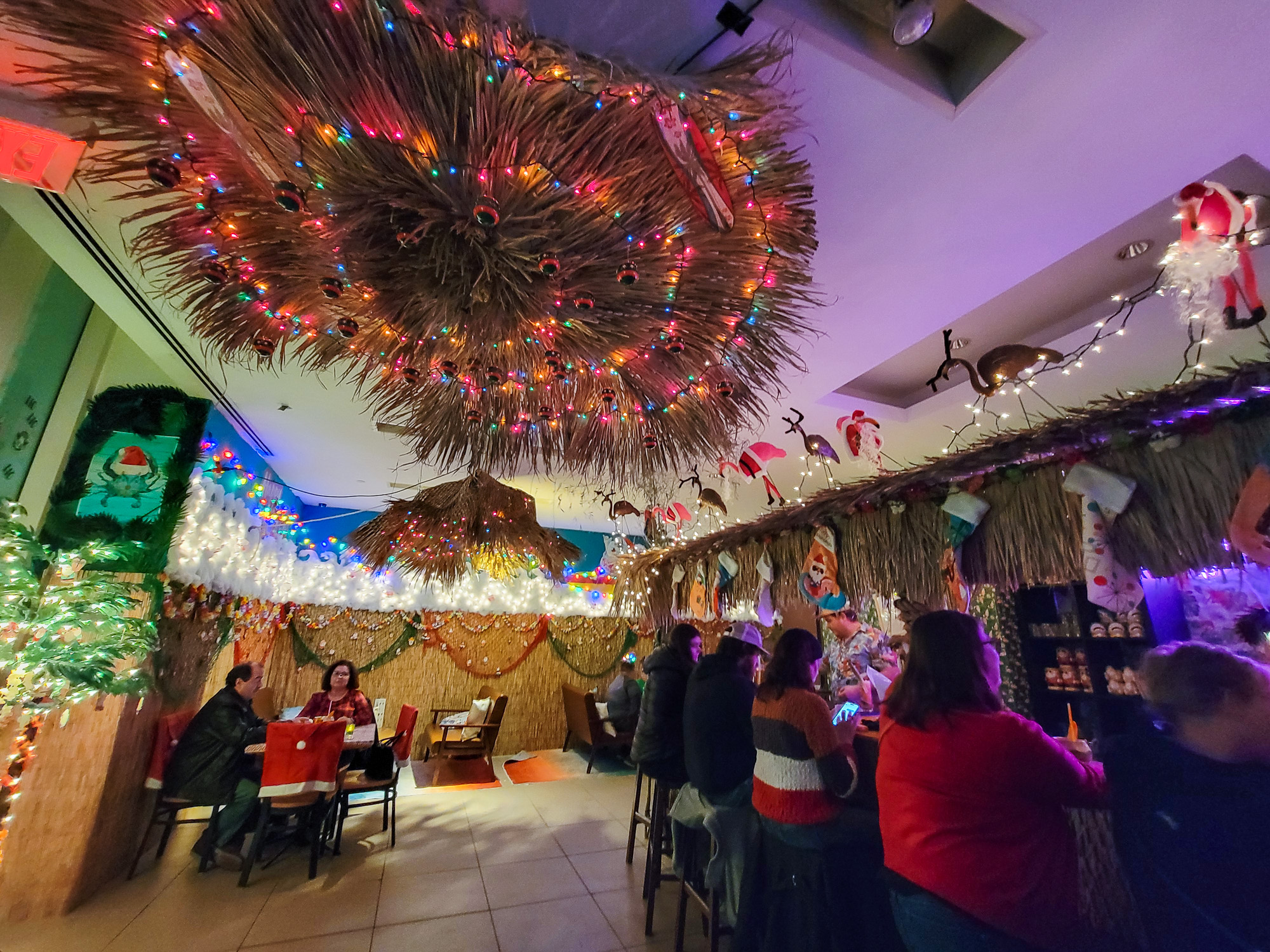 Sippin' Santa Brings a Christmas Tiki Pop-up Experience