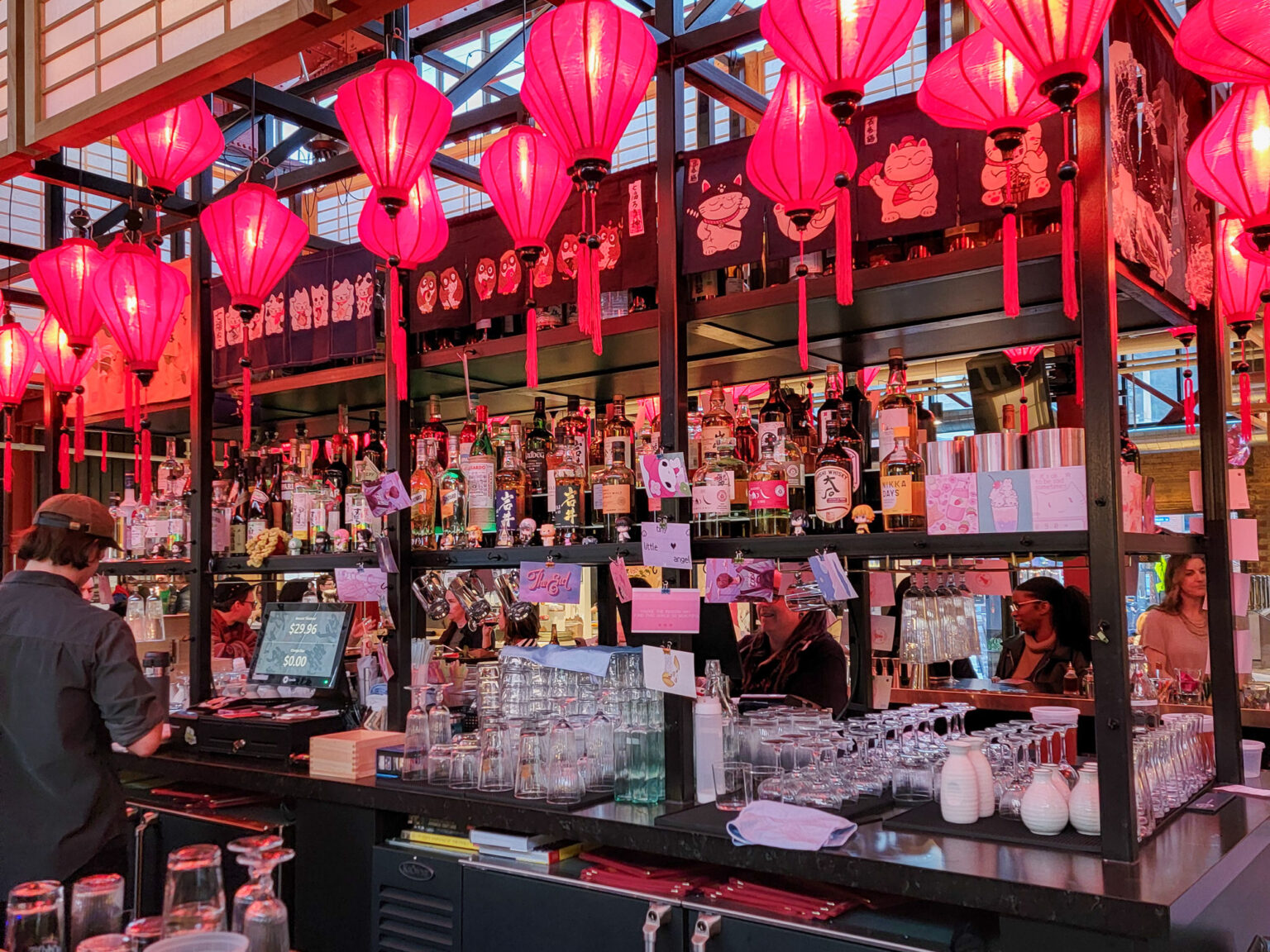 Novo Asian Food Hall Review - Many Options in the Strip