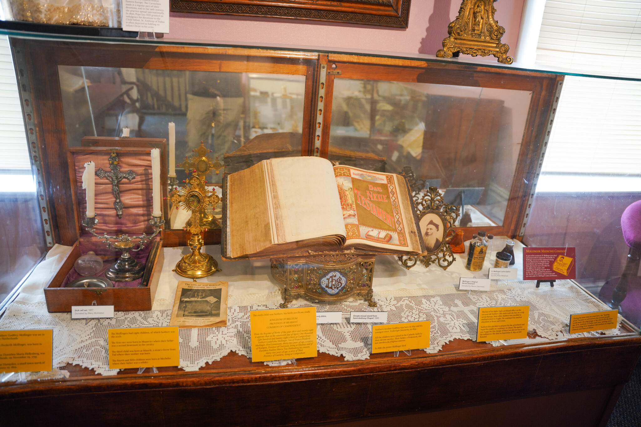 Saint Anthony Chapel Hosts Relics and Stations of the Cross