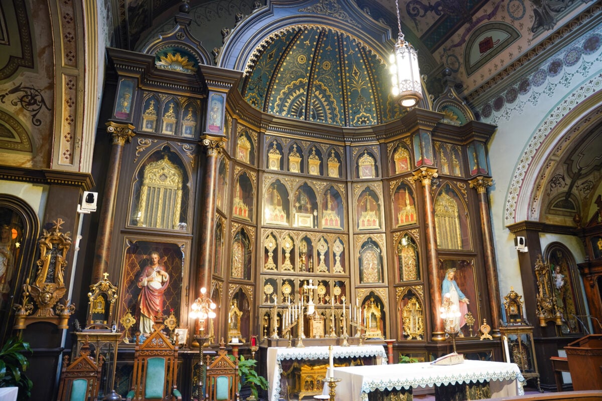 Saint Anthony Chapel Hosts Relics and Stations of the Cross