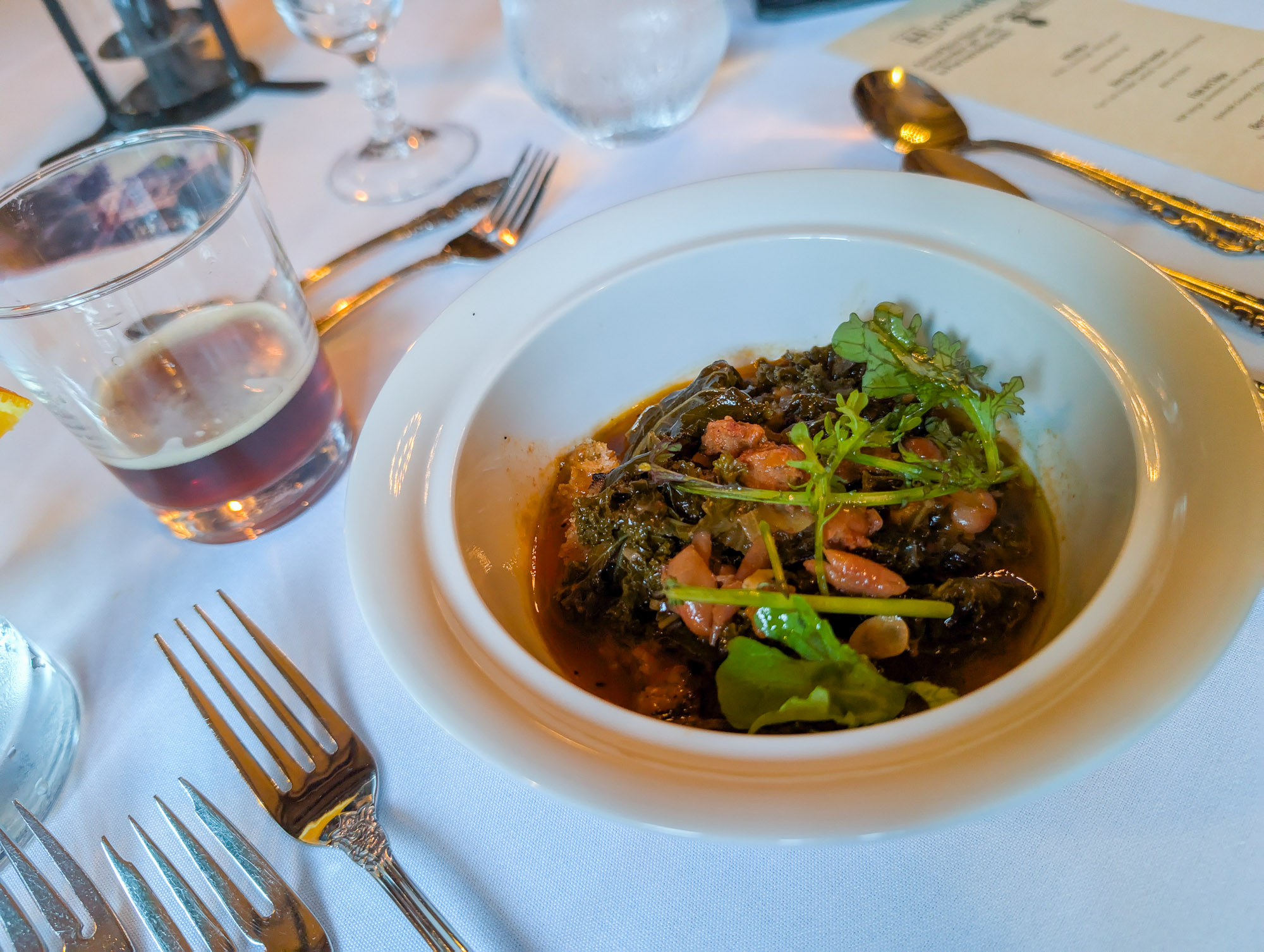 Hyeholde's Prix Fixe Delight - Six Courses with Beer Pairing